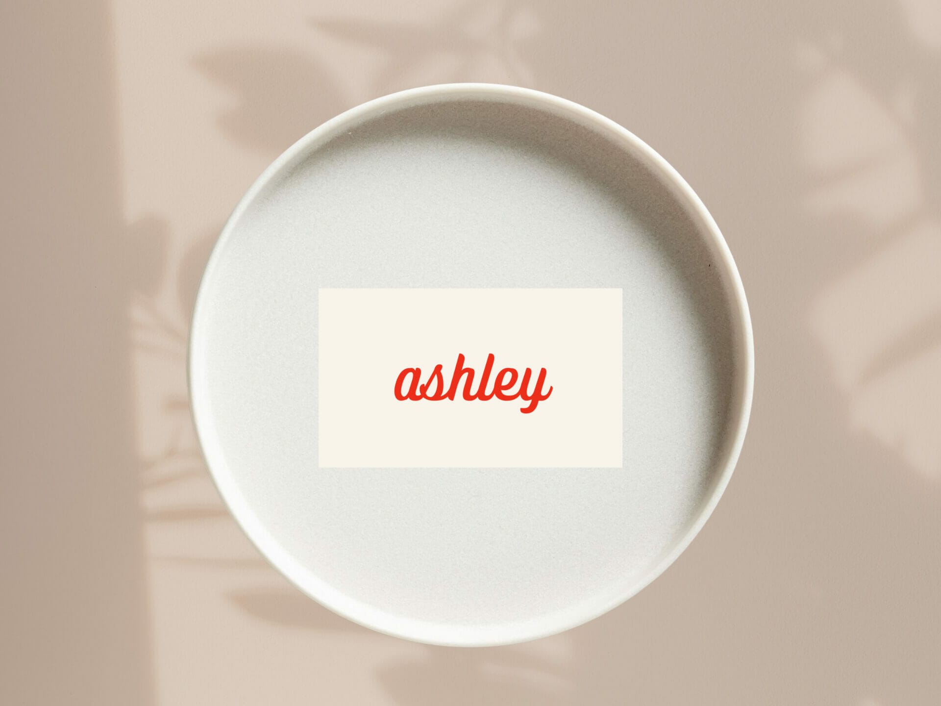 Retro Revival Wedding Name Card - Plan In Love